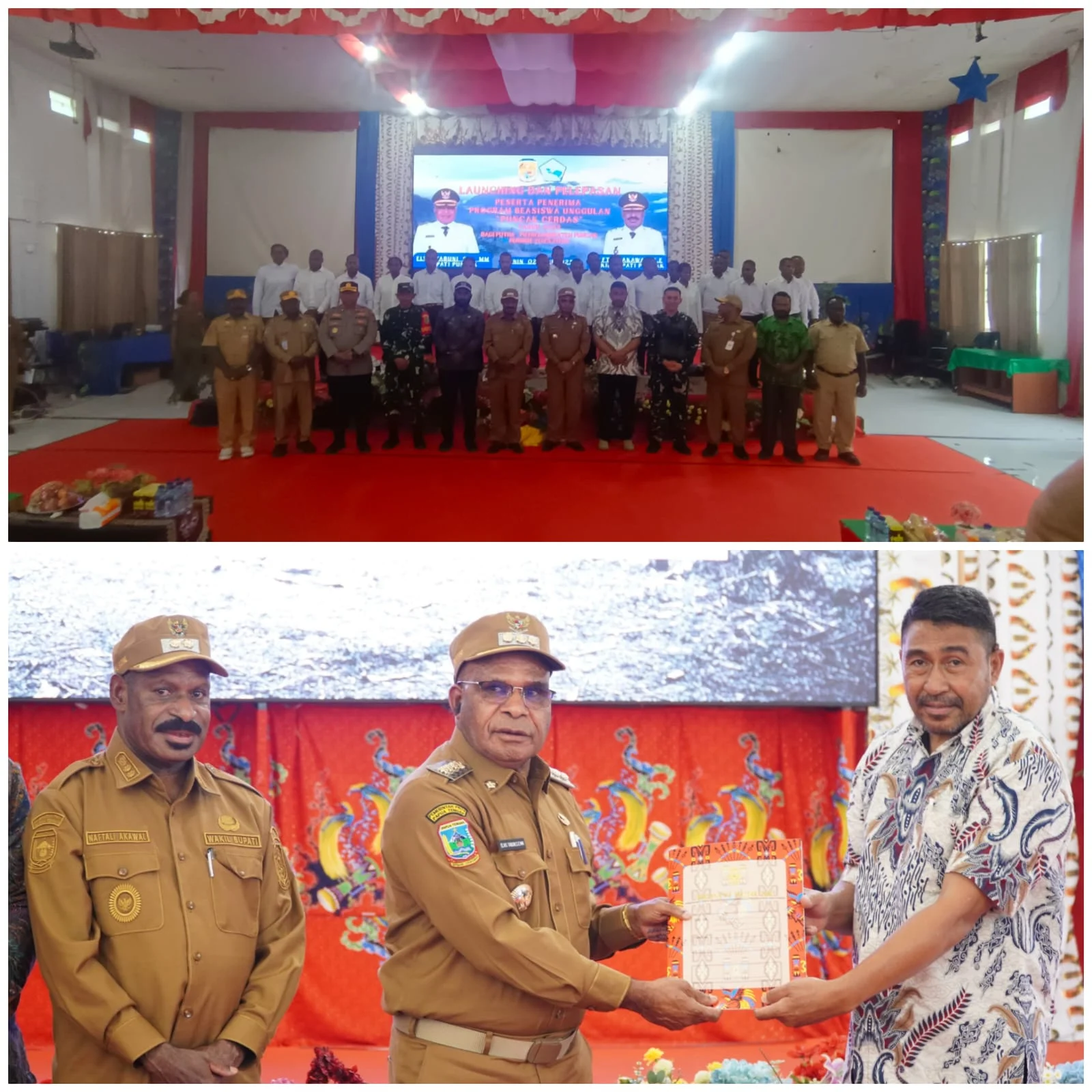 Program “Puncak Cerdas” Diluncurkan Bupati Elvis Tabuni - Buserkota